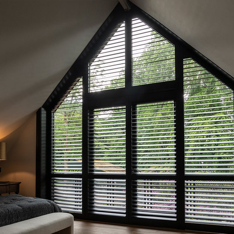 Shutters voor speciale ramen - Schuine ramen